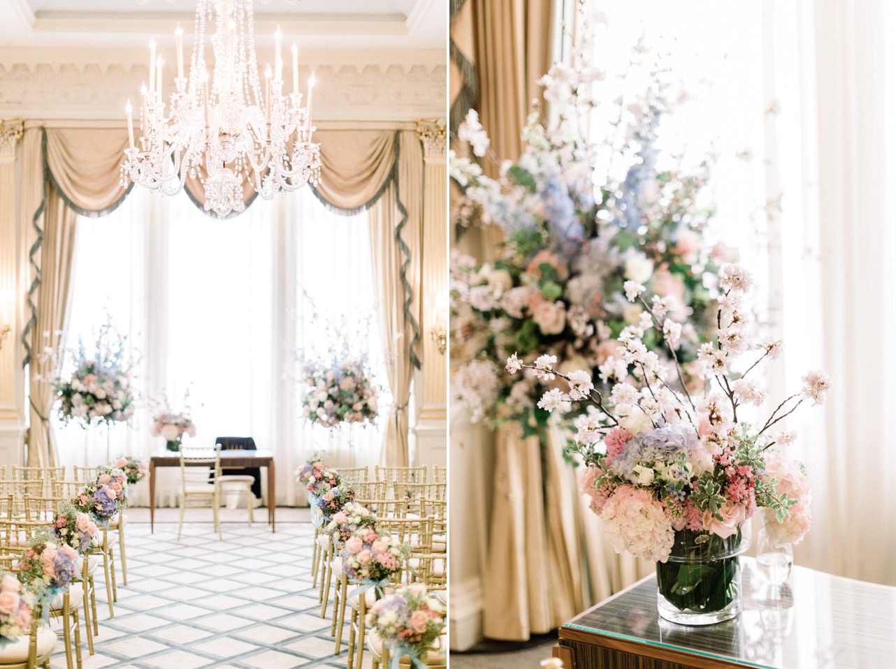 An Elegant Wedding at the Claridge's Hotel
